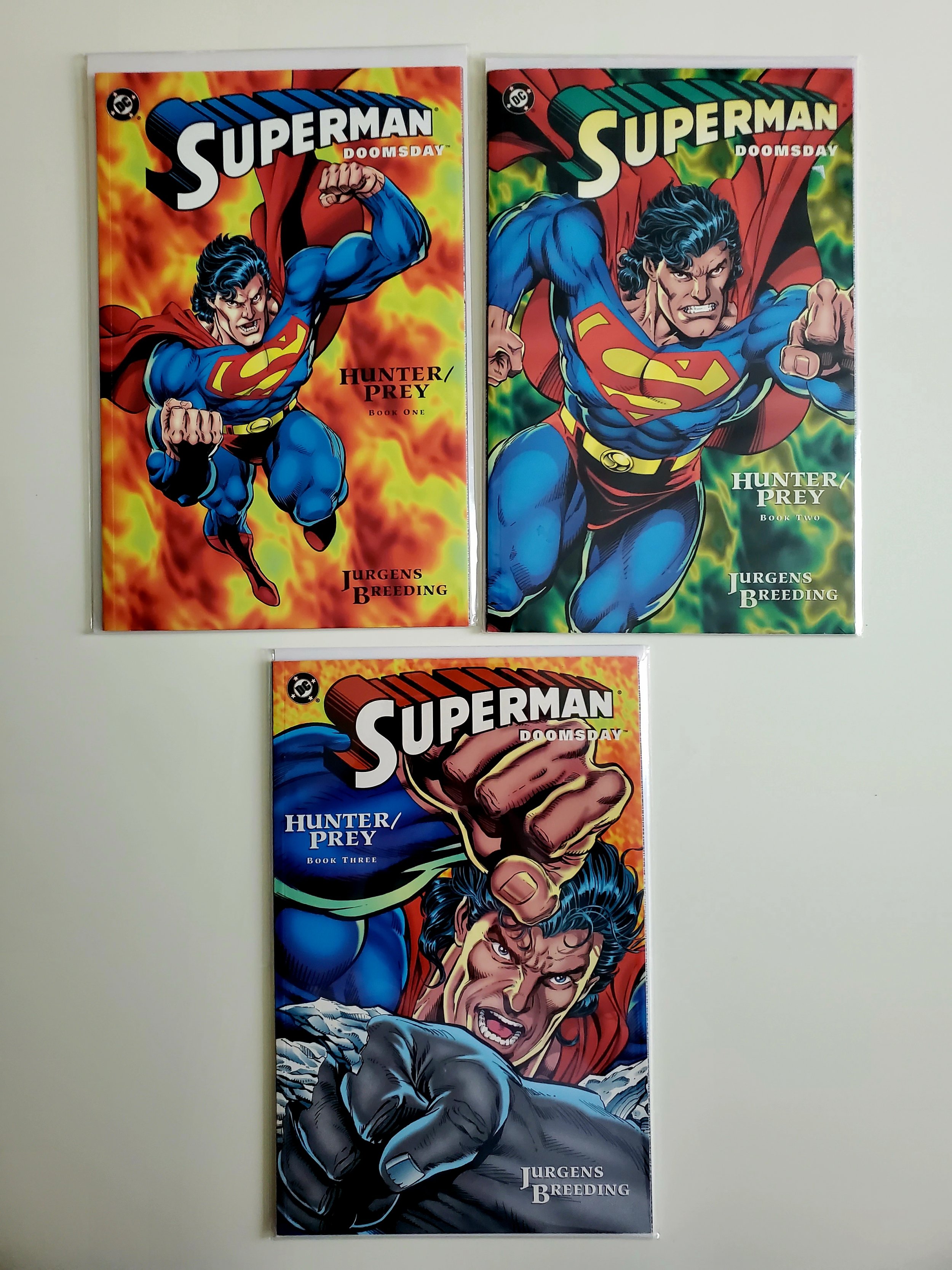 Superman/Doomsday: Hunter/Prey #1 - 3 (1994) • Full set • NM | Comic ...