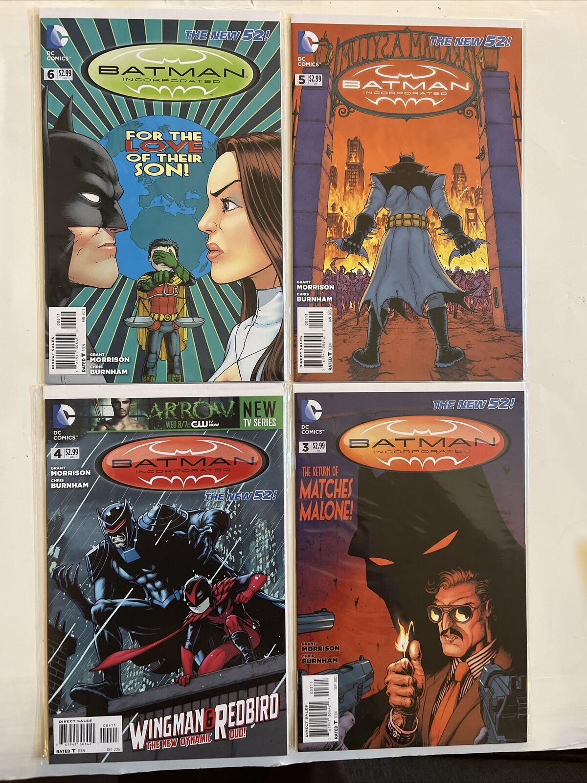 Batman Incorporated #0,1-13 + Special + ONE Shot + #2 Variant Complete ...