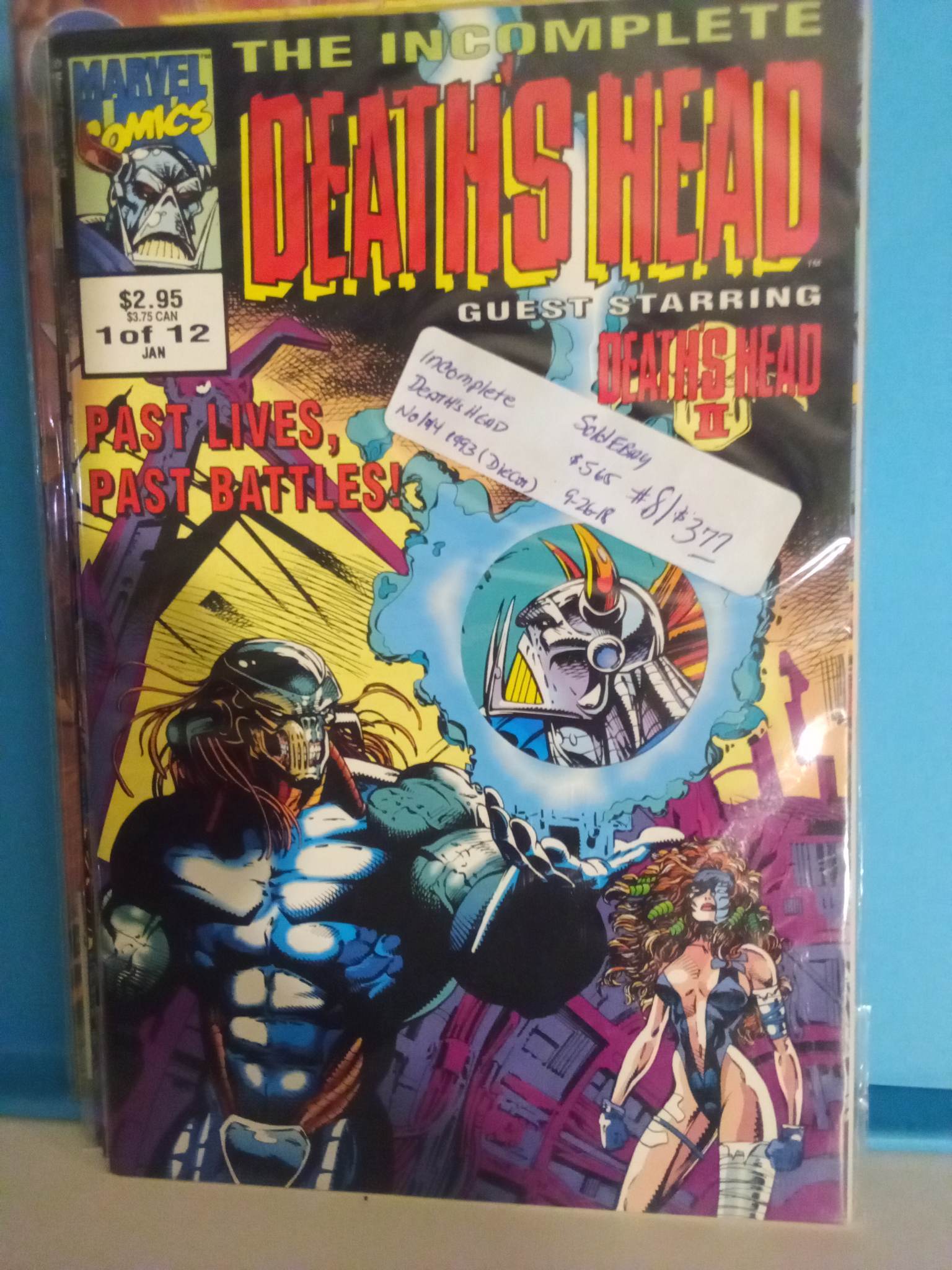 The Incomplete Death's Head #1 (1993) | Comic Books - Modern Age ...