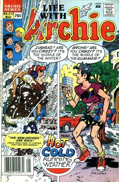 Life with Archie #272 (Newsstand) VG ; Archie | low grade comic May ...