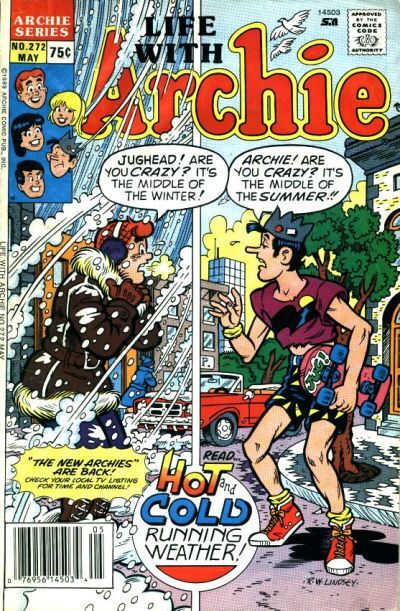 Life with Archie #272 (Newsstand) VG ; Archie | low grade comic May ...