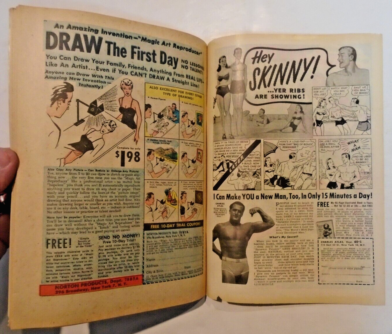 Adventures Into Terror #10vg+, Krigstein Art! | International - Comic ...