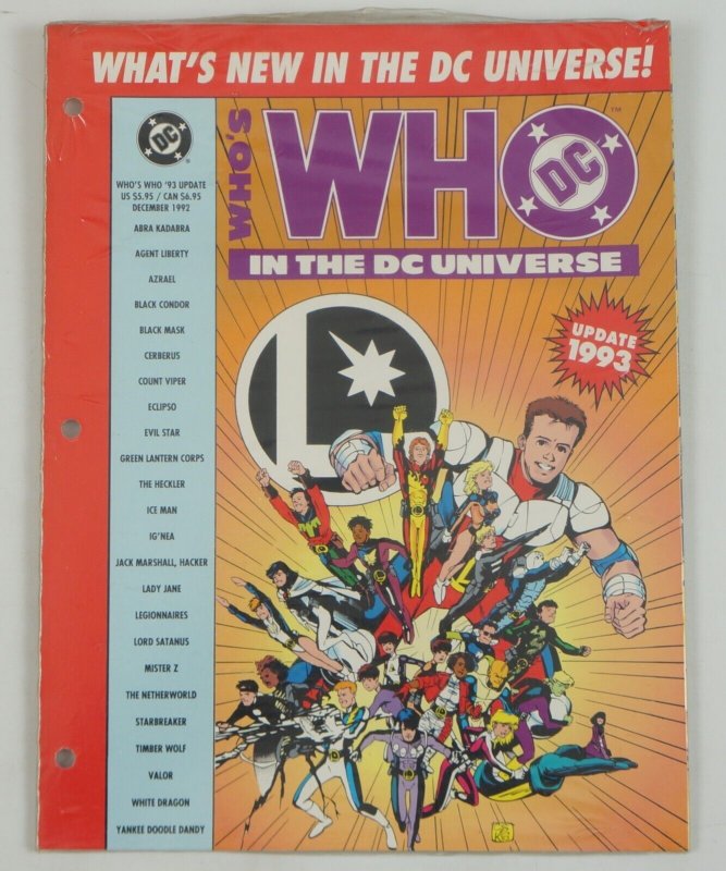 Who's Who in the DC Universe Update 1993 #1 & 2 VF/NM complete series ...