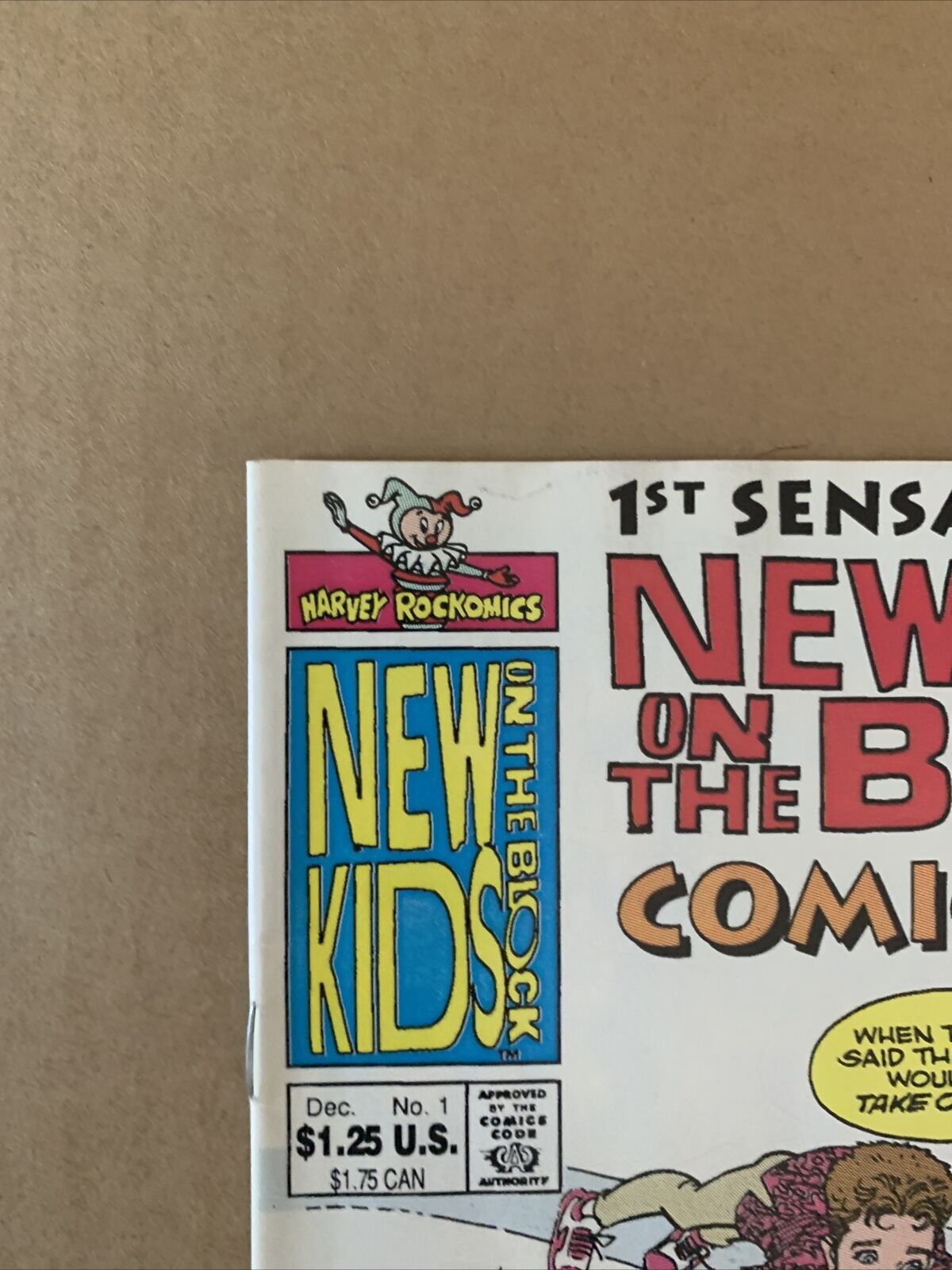 NEW KIDS ON THE BLOCK COMIC TOUR (1990 Series) #1 Comics Book | Comic ...