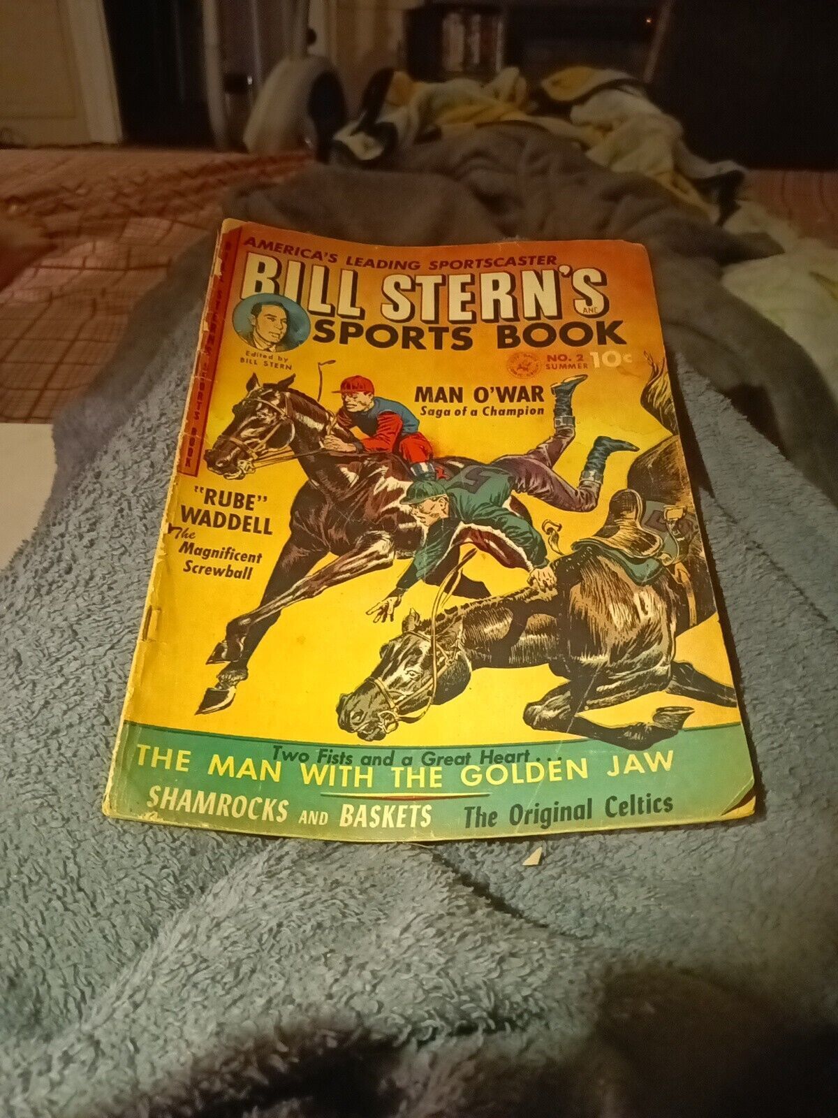 Bill Stern's Sports Book 2 Summer 1952 Golden Age Ziff Davis Comics ...