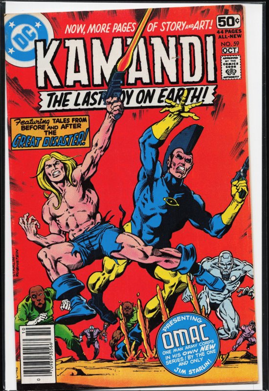 Kamandi, the Last Boy on earth #59 (1978) OMAC | Comic Books - Bronze ...