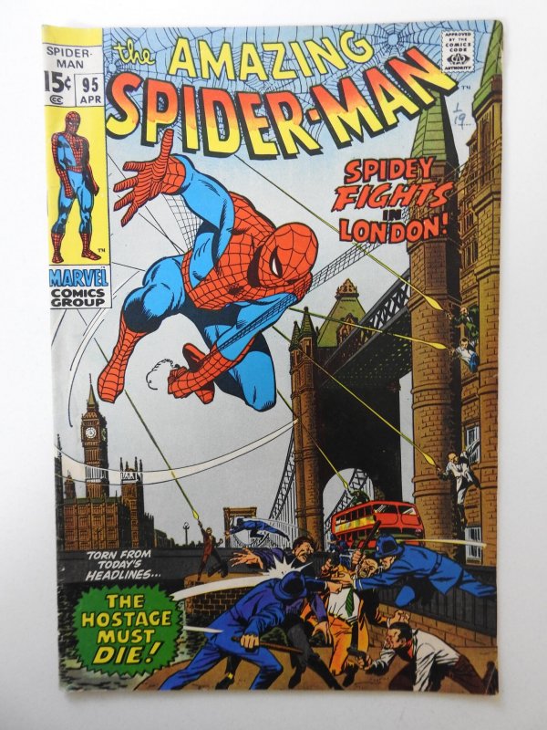 The Amazing Spider-Man #95 (1971) GD/VG! Bottom staple rusty, Moisture ...