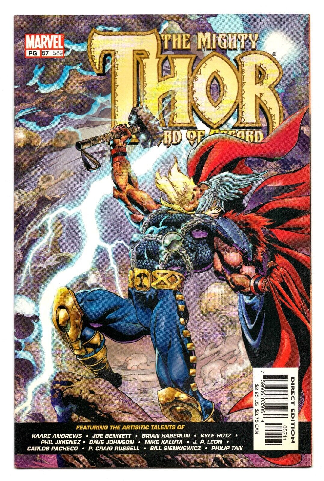 Thor #57 VINTAGE 2003 Marvel Comics | Comic Books - Modern Age, Marvel ...