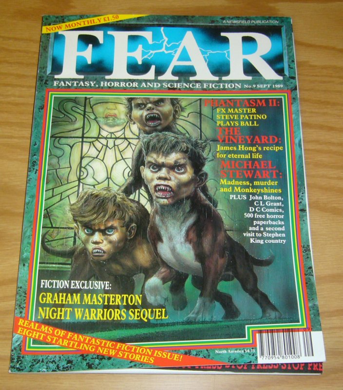 Fear (Magazine) #9 VF ; Newsfield | Fantasy Horror Science Fiction ...