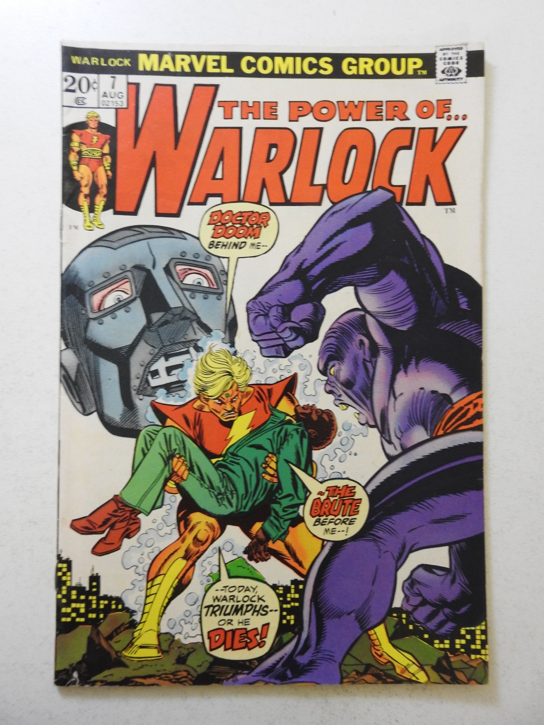 Warlock #7 (1973) FN+ Condition! | Comic Books - Bronze Age, Marvel ...