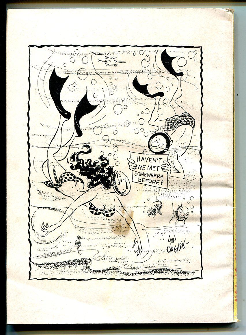 Broadway Laughs 8/1963-spicy cartoons-comic strips-jokes-Pete Wyma-FN ...