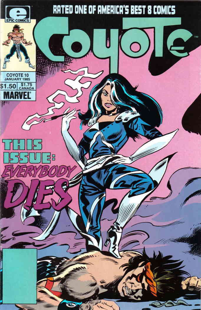 Coyote #10 VG ; Epic | low grade comic Steve Englehart Steve Ditko ...