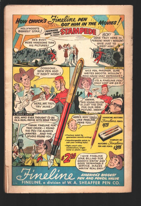 Adventure Comics #204 1954-DC-Aquaman, Green Arrow, Johnny Quick and ...