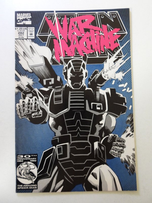 Iron Man #282 (1992) 1st Full Appearance of War Machine FN/VF condition ...