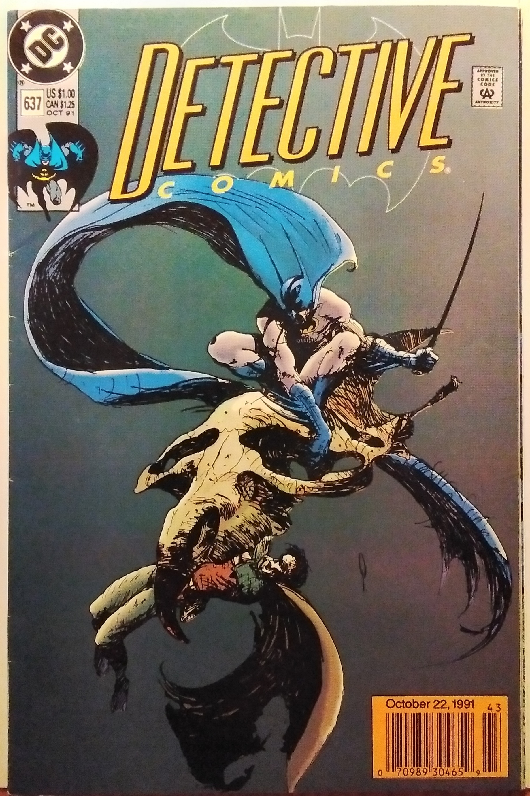 Batman Detective Comics #637 Newsstand Edition (1991) | Comic Books ...