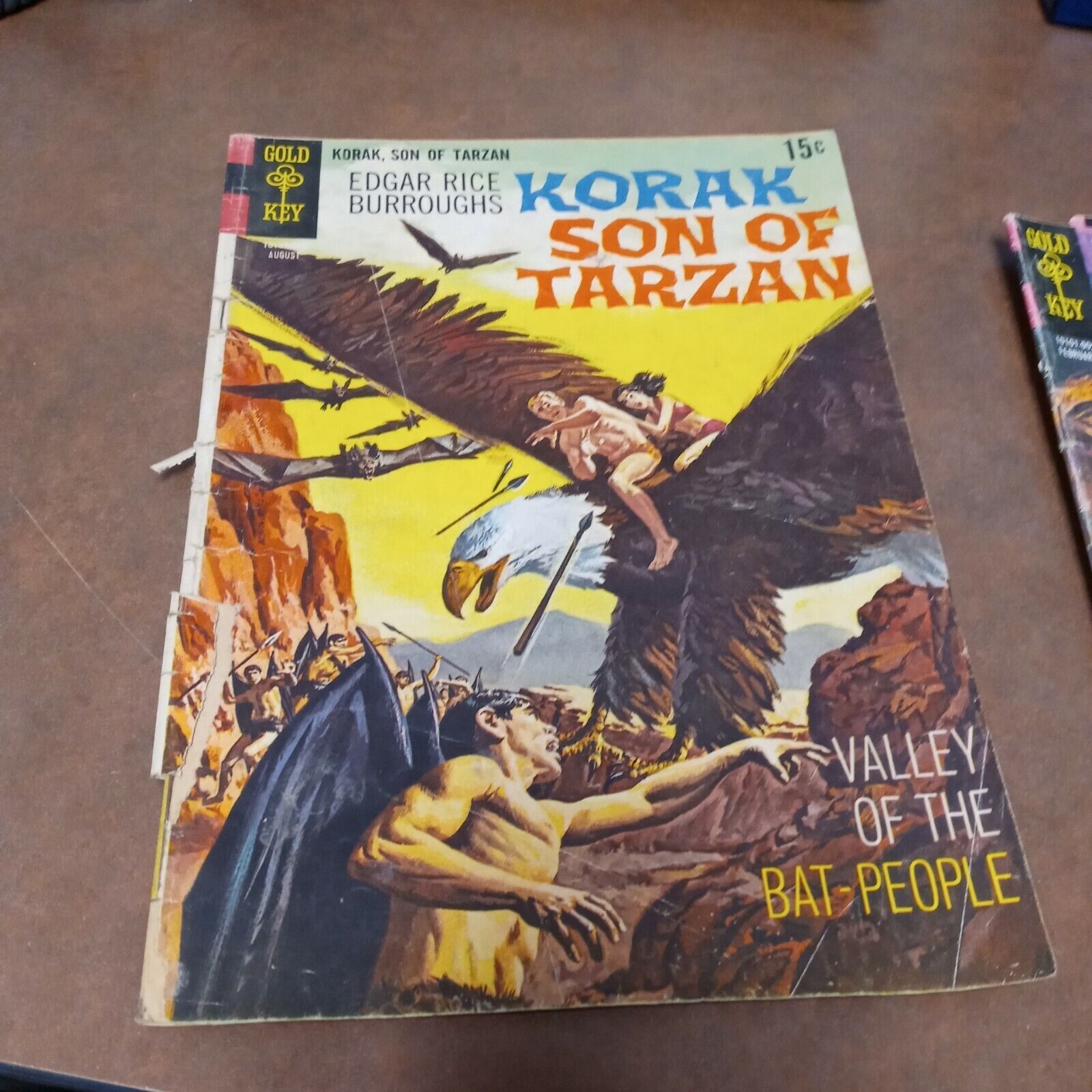 Korak Son Of Tarzan 18 29 30 33 37 Gold Key Comics Lot Run Set ...