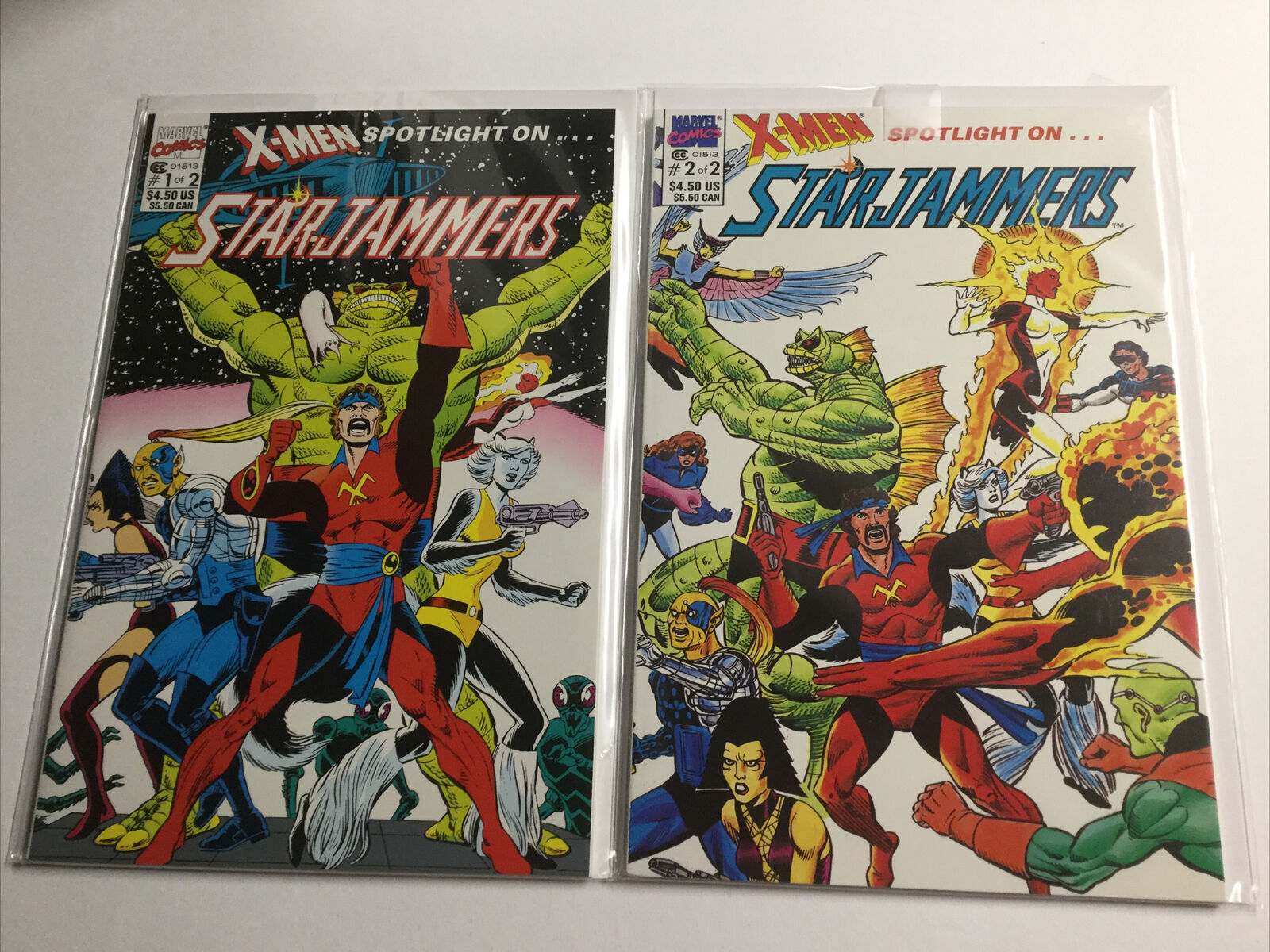 X-Men Spotlight On Starjammers 1 2 Nm Near Mint Marvel Comics | Comic ...