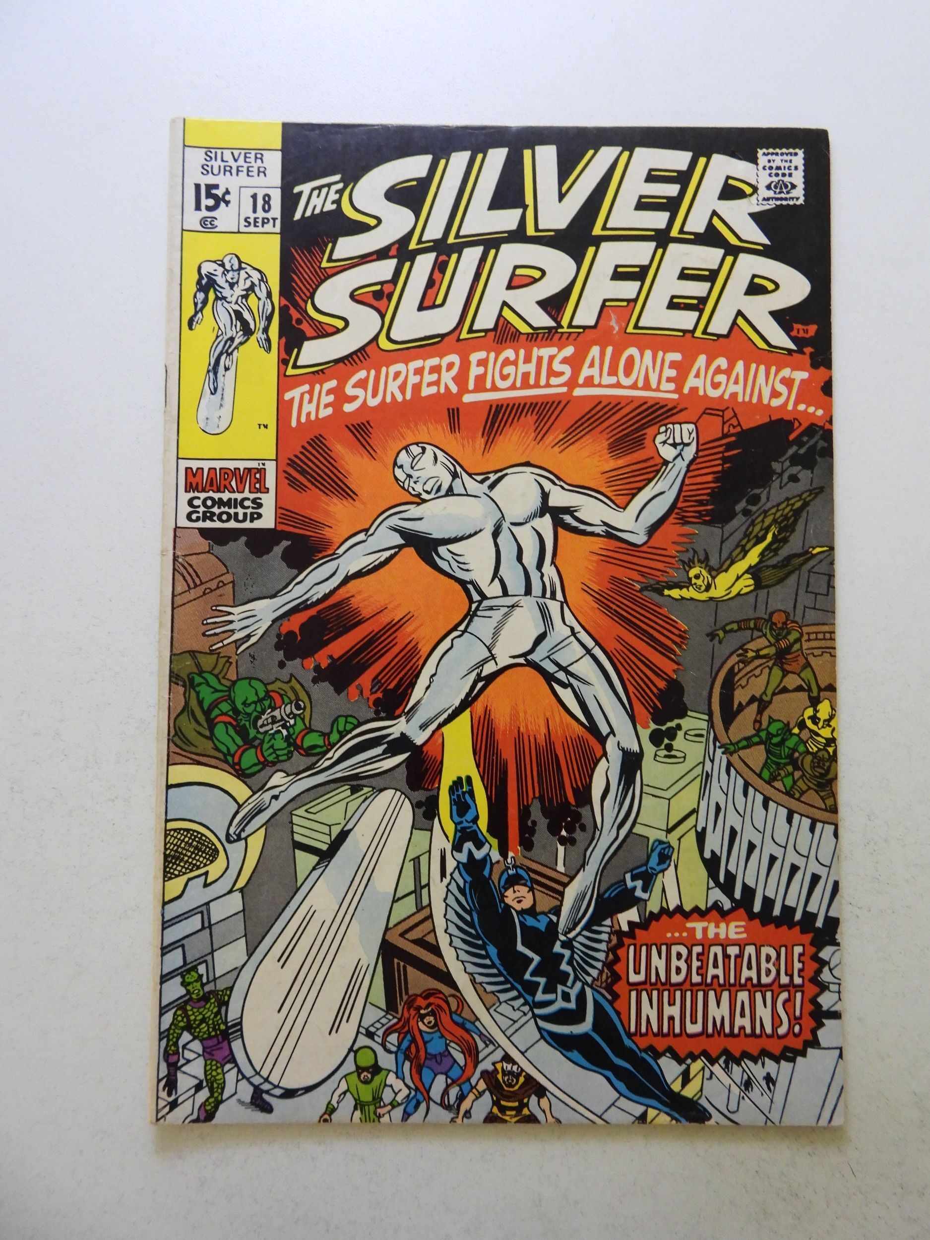 The Silver Surfer #18 (1970) VG condition see description | Comic Books ...
