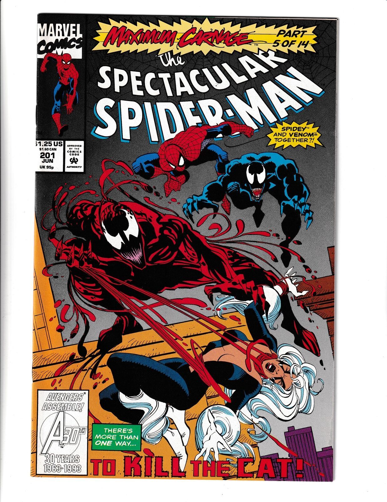 Spectacular Spider-Man #201 (1993) Marvel Comics | Comic Books - Modern ...