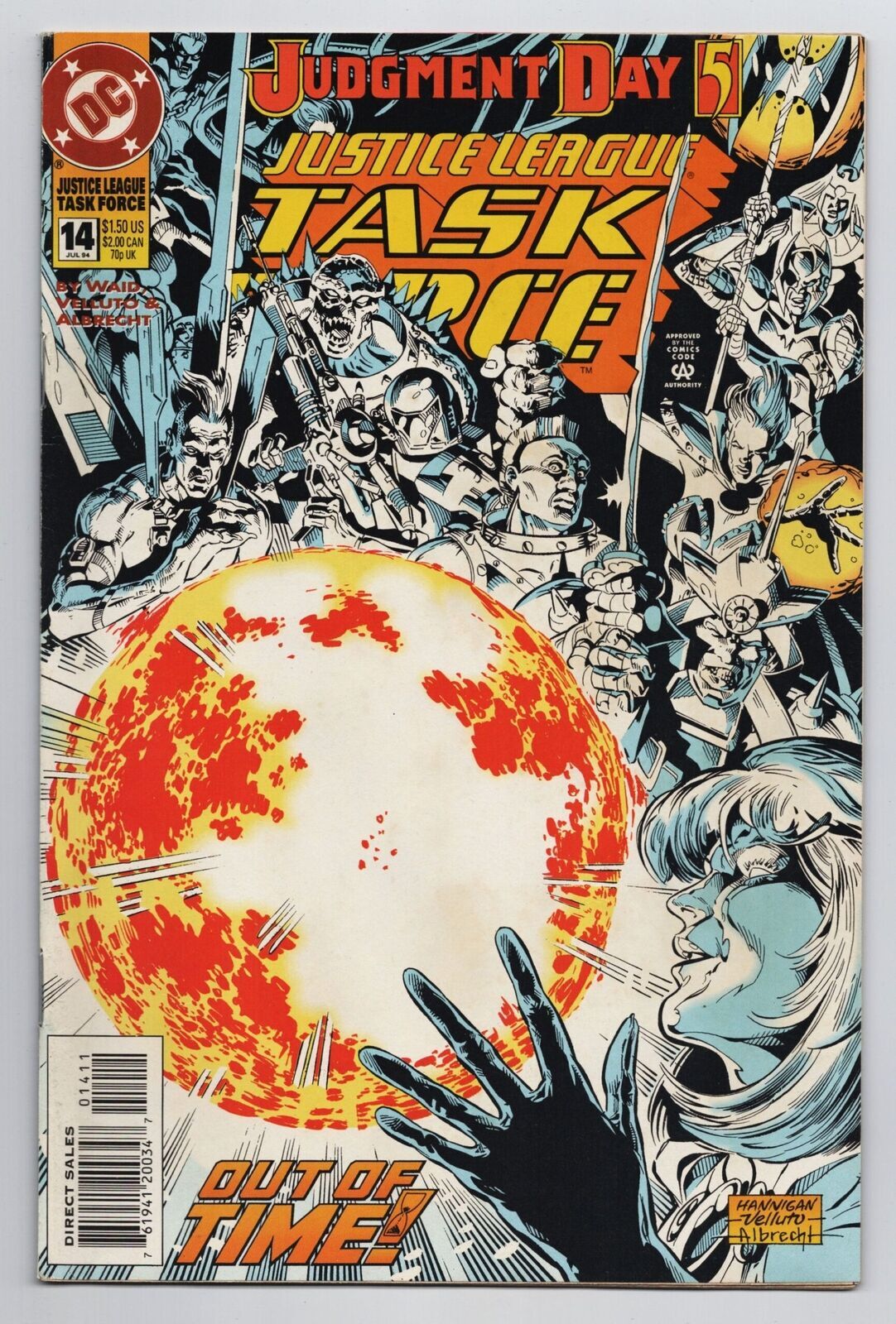 Justice League Task Force #14 (DC, 1994) FN | Comic Books - Modern Age ...