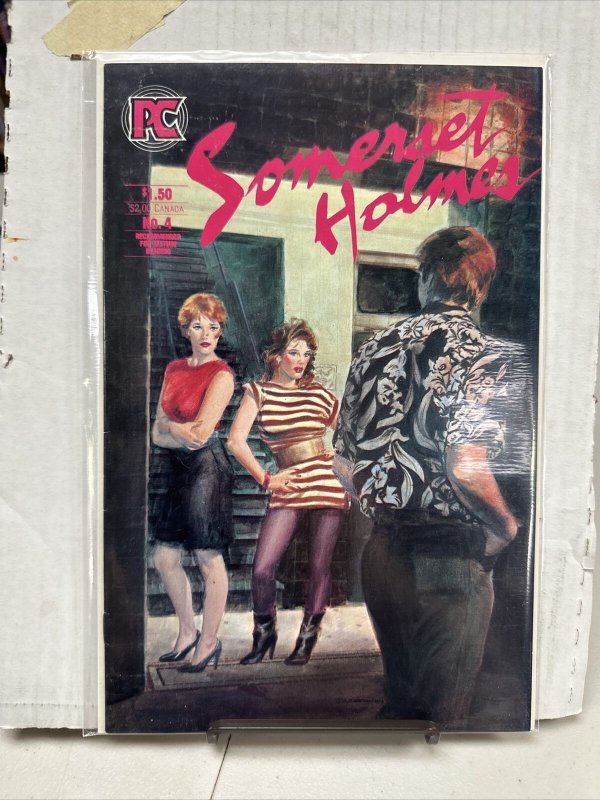 Somerset Holmes #1-4 Pacific Comics 1983 | Comic Books - Bronze Age / HipComic