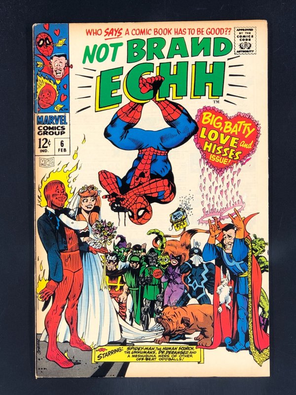 Not Brand Echh #6 (1968) | Comic Books - Silver Age, Marvel, Humor ...