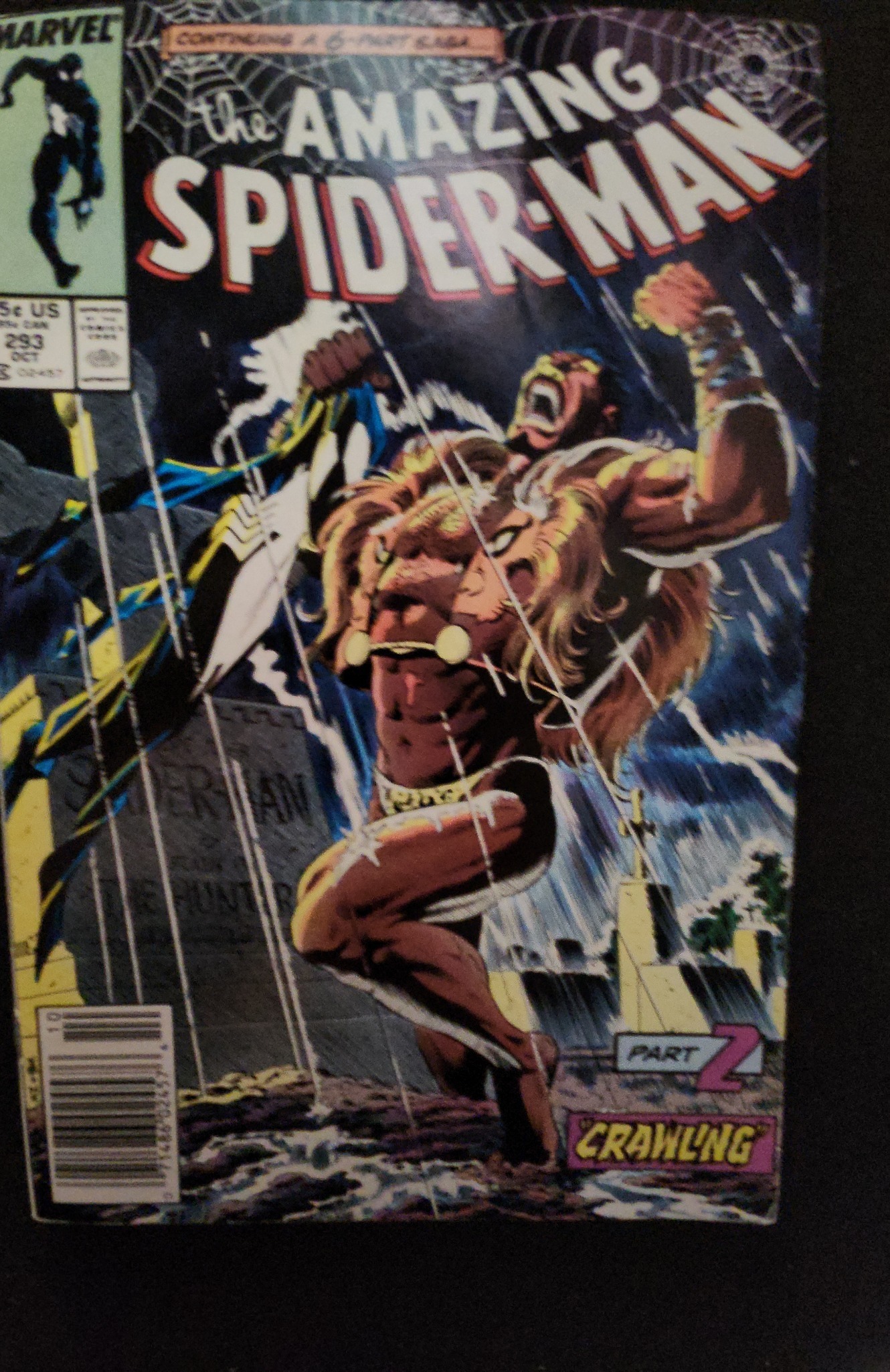 The Amazing Spider-Man #293 Newsstand Edition (1987) | Comic Books ...