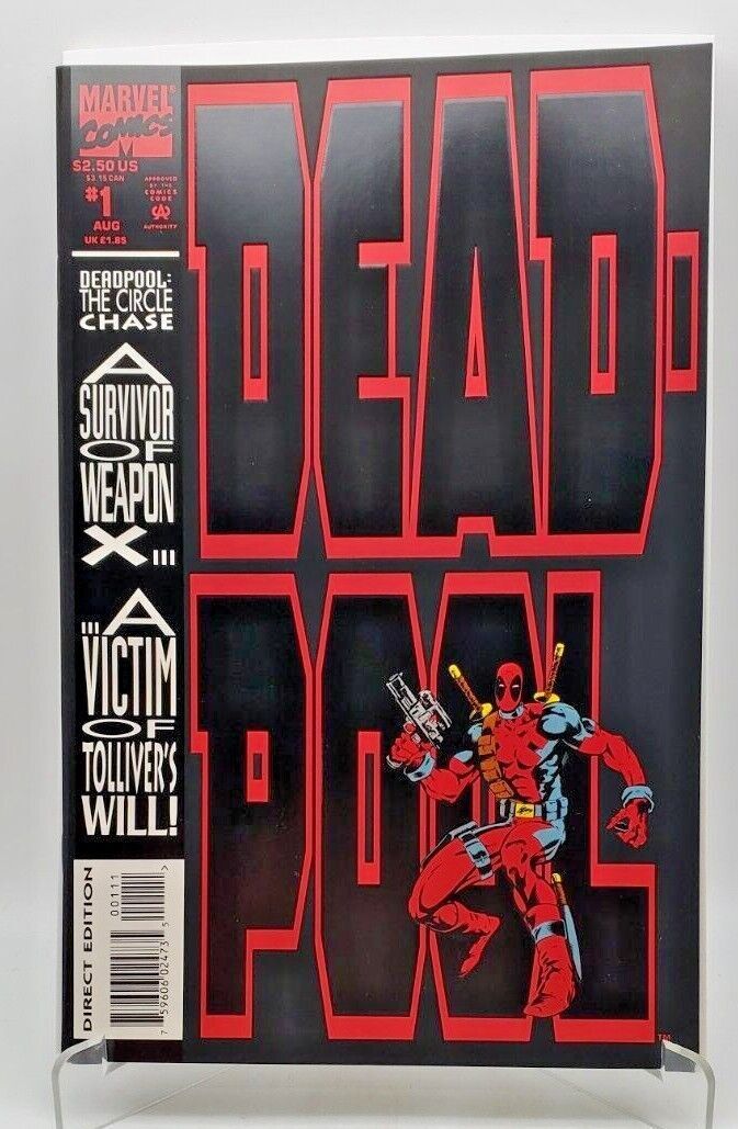 Deadpool #1 First Mini Series, The Circle Chase, *KEY* NM | Comic Books ...