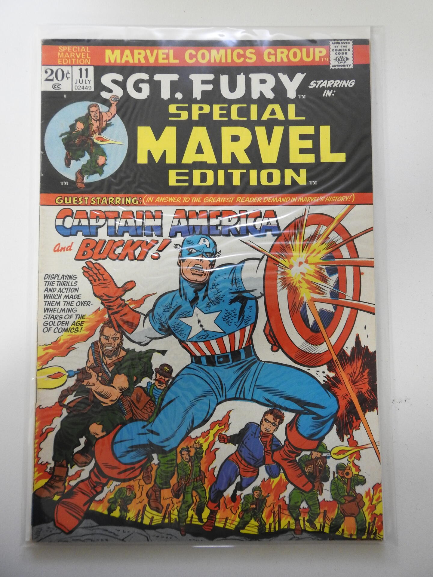 Special Marvel Edition #11 (1973) | Comic Books - Bronze Age, Marvel ...