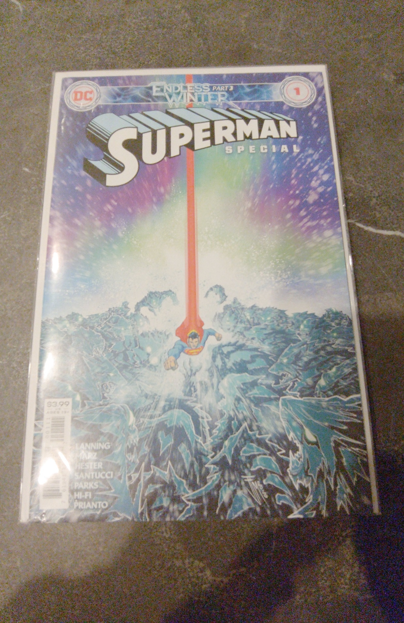 Superman: Endless Winter Special (2021) | Comic Books - Modern Age, DC ...