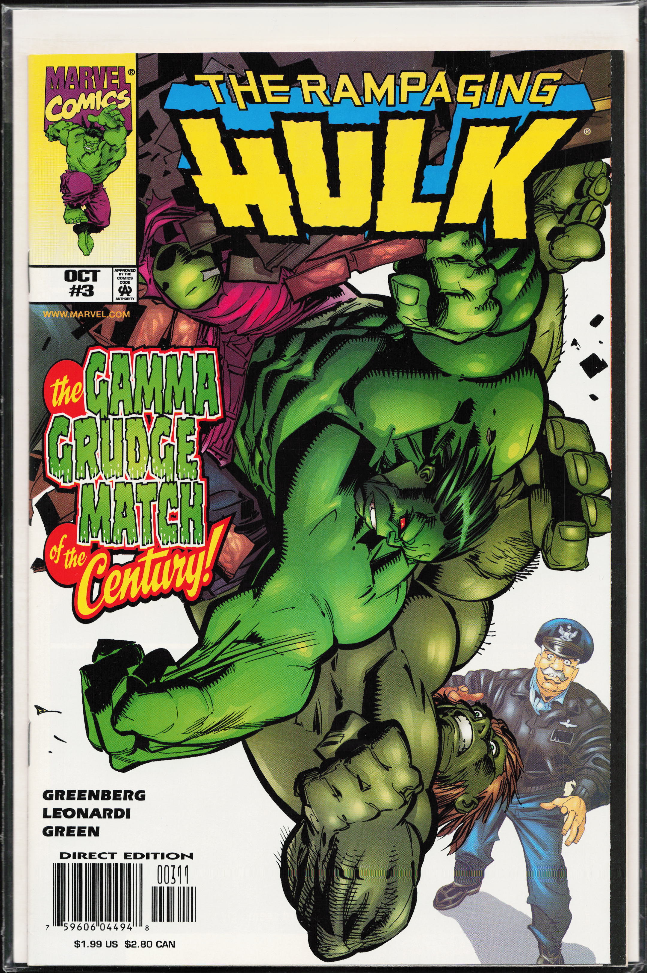 Rampaging Hulk #3 (1998) Hulk | Comic Books - Modern Age, Marvel ...