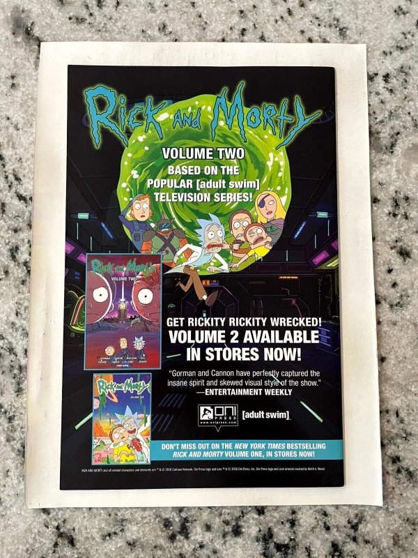 Rick & Morty # 13 NM Oni Press Comic Book Adult Swim Cartoon Network ...