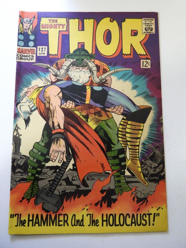 Thor #127 (1966) 1st App of Pluto & Hippolyta! FN+ Condition | Comic ...
