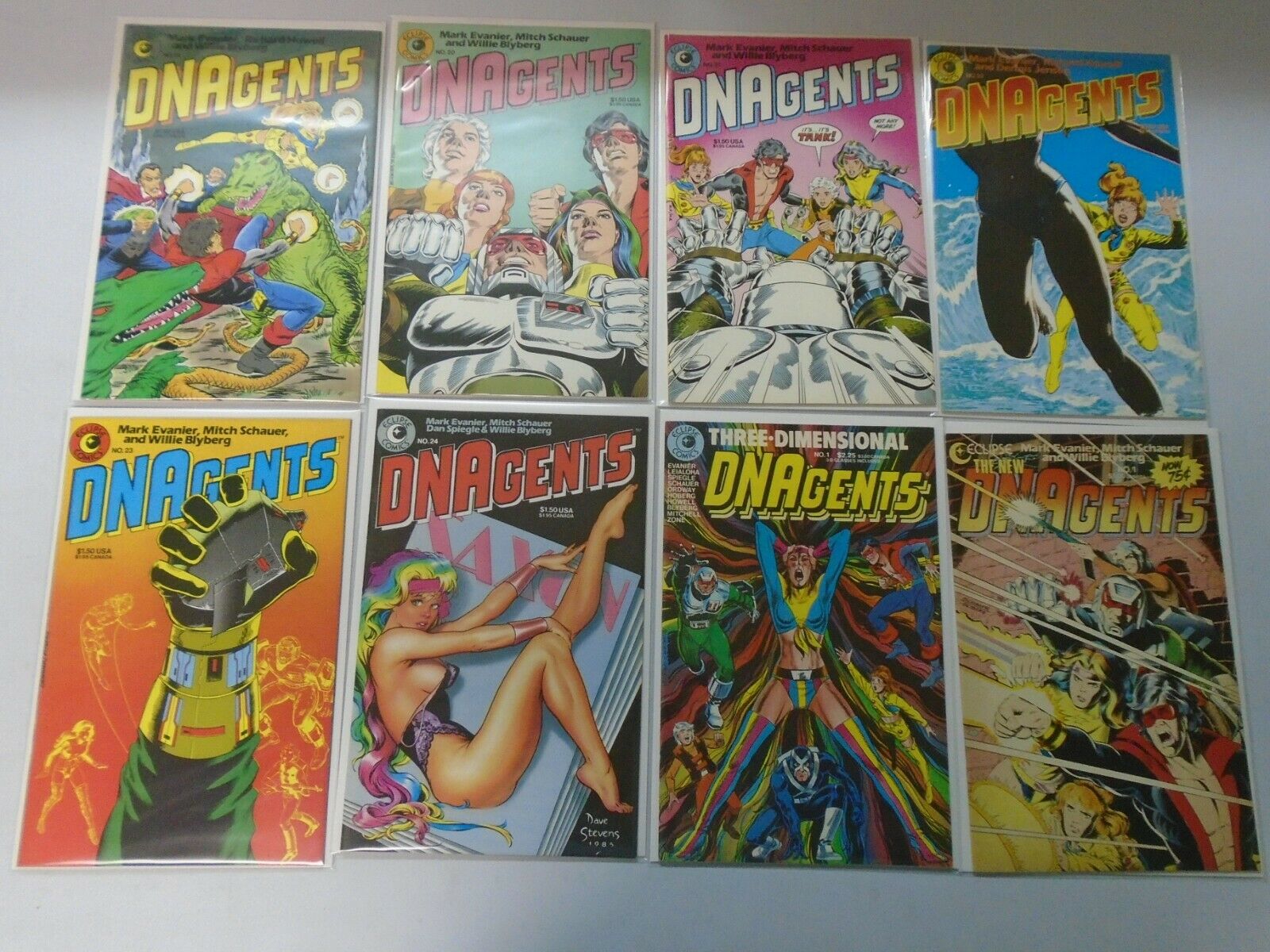 Eclipse Comics DNAgents comic lot 40 different issues 8.0 VF (1983-87) | Comic Books - Copper ...