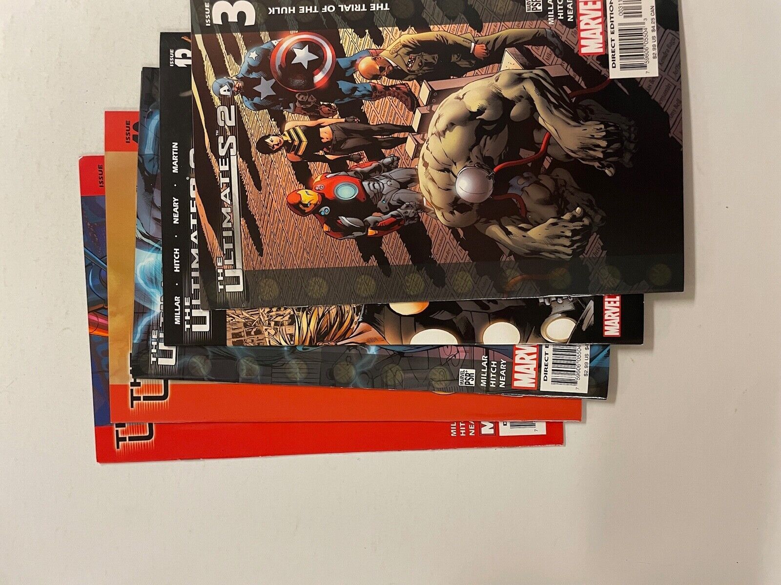 5 The Ultimates Marvel Comic Books #2 3 9 10 13 ultimate universe 78 ...
