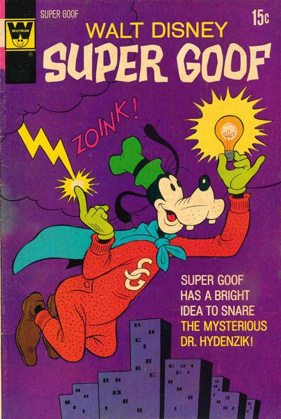 Super Goof (Walt Disney ) #20A GD ; Gold Key | low grade comic Goofy ...