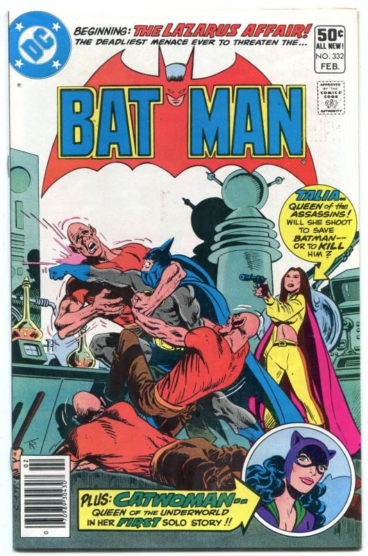 Batman #331 1981-Bronze Age-DC comics- Solo Catwoman VF | Comic Books ...