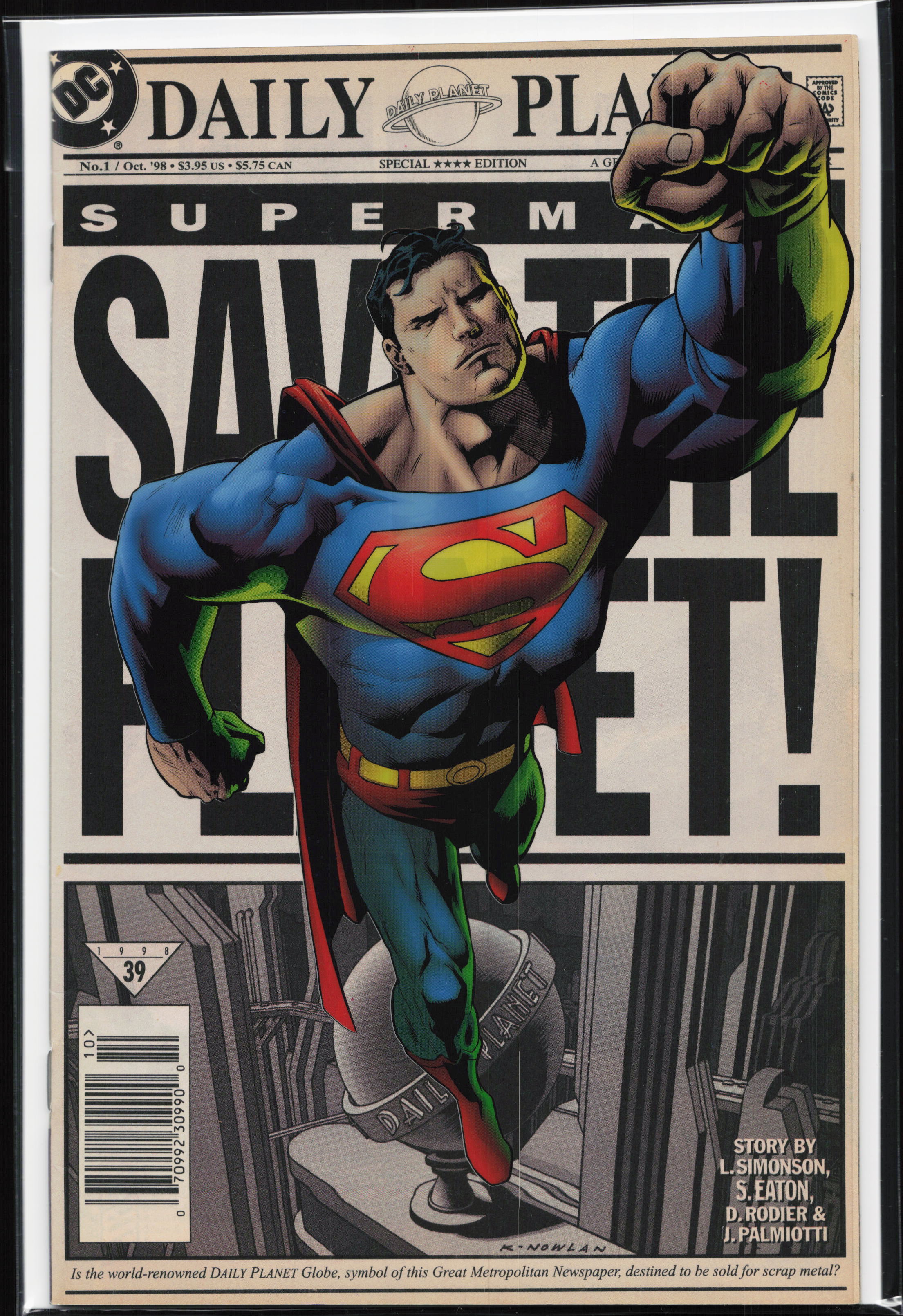 Superman: Save the Planet (1998) Superman | Comic Books - Modern Age ...