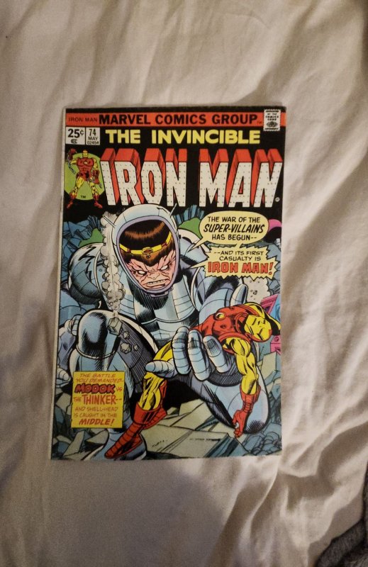 Iron Man #74 (1975) Iron Man | Comic Books - Bronze Age, Marvel, Iron ...