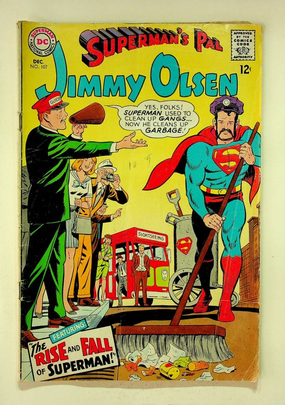 Superman's Pal, Jimmy Olsen # 107 (Dec 1967, DC) - Good- | Comic Books ...