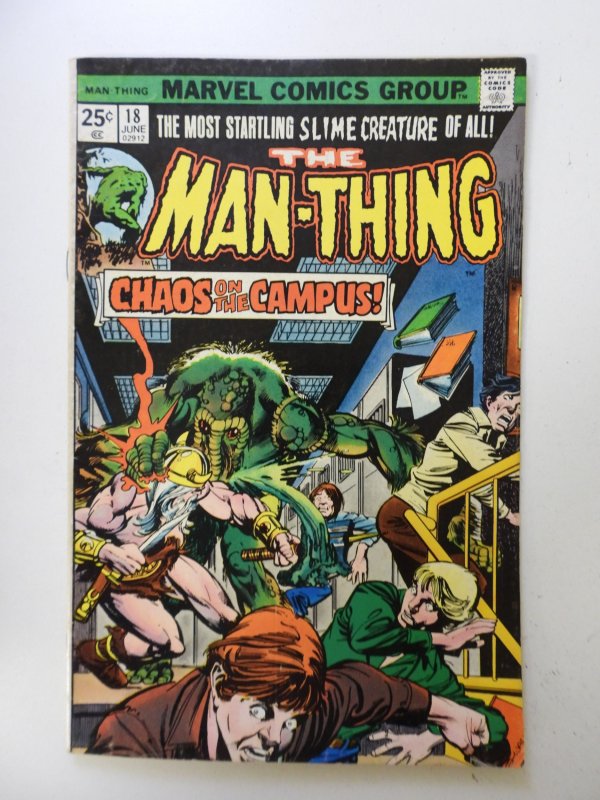 Man-Thing #18 (1975) FN- condition | Comic Books - Bronze Age, Marvel ...
