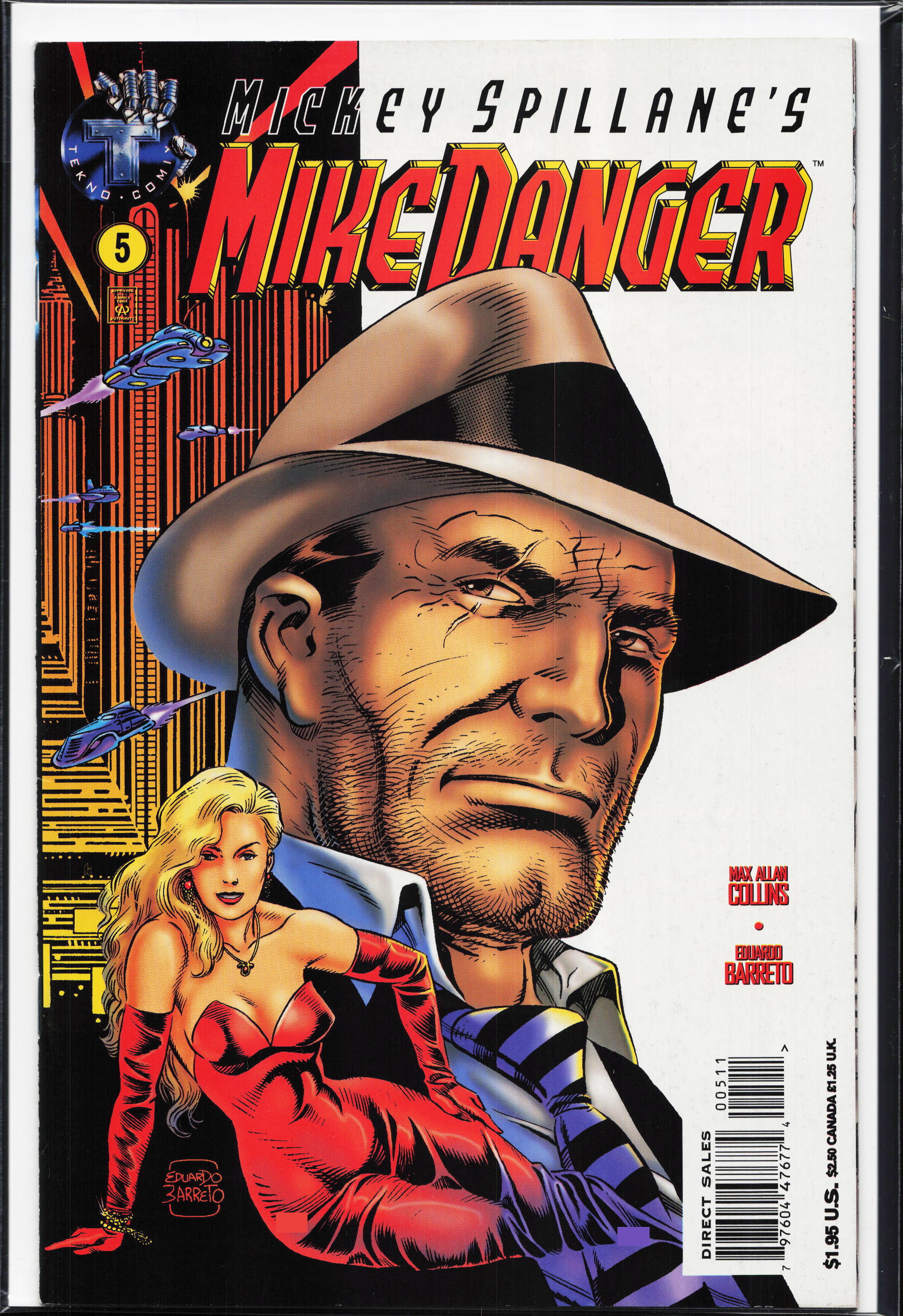 Mike Danger #5 (1995) Mike Danger | Comic Books - Modern Age, Crime / Detective / HipComic