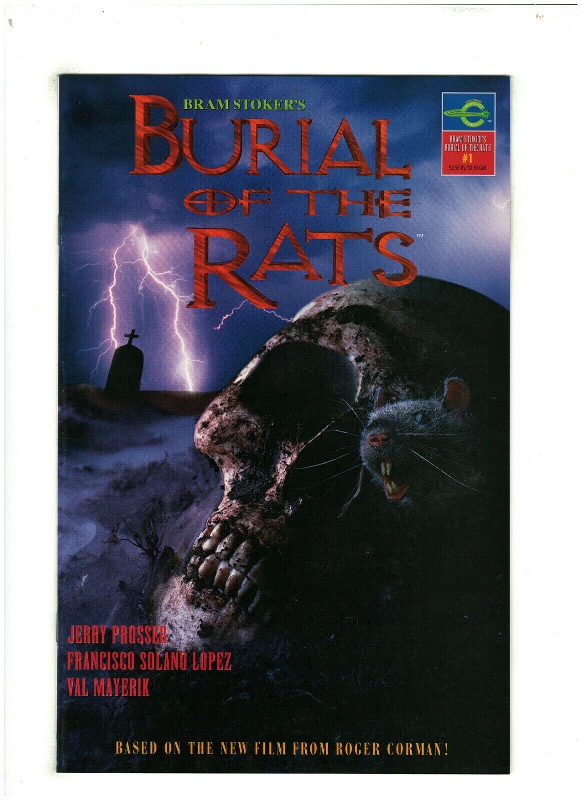 Bram Stoker's Burial of the Rats #1VF/NM 9.0 Cosmic Comics 1995 | Comic ...