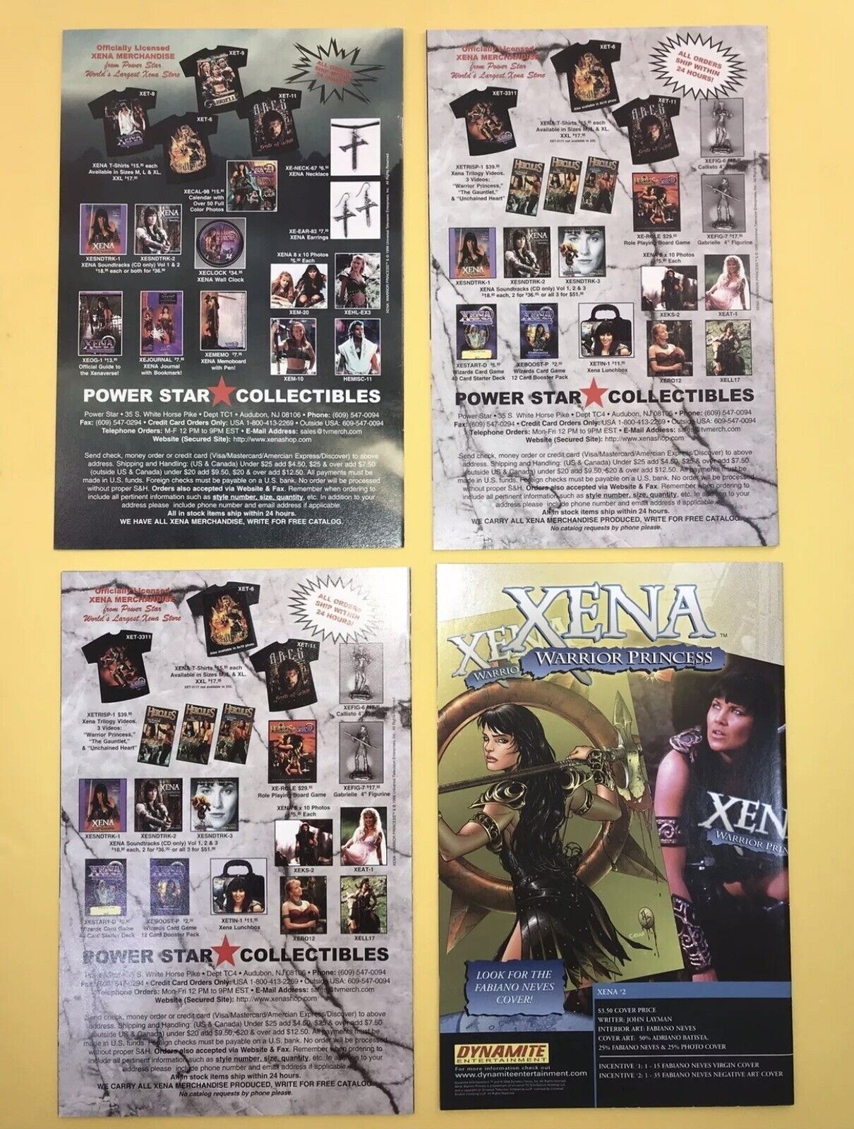 Xena Warrior Princess, Topps, Dk Horse, Dynamite Comic Book (Huge Lot ...