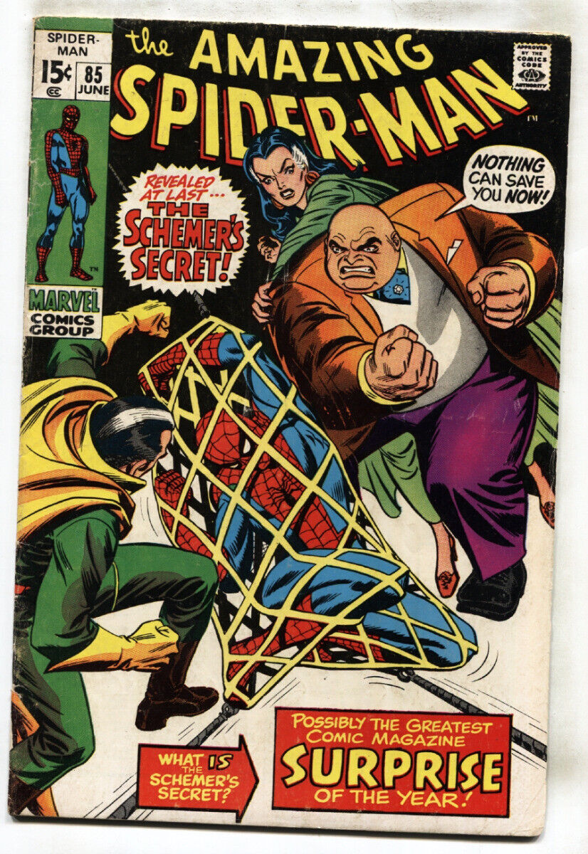 Amazing Spider-Man #85--comic book--1970--Kingpin-- Marvel --VG | Comic ...