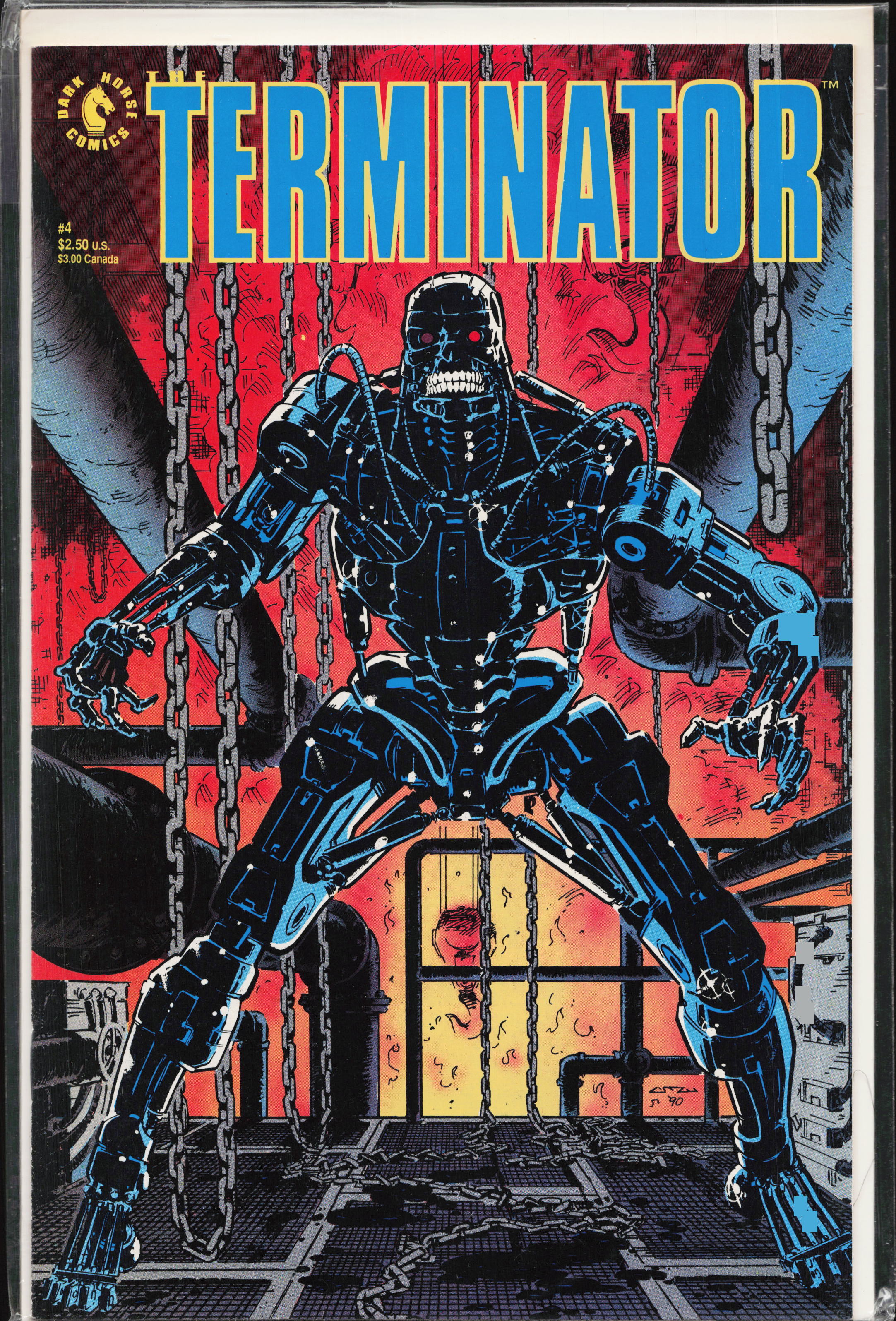 The Terminator #4 (1990) The Terminator | Comic Books - Copper Age ...