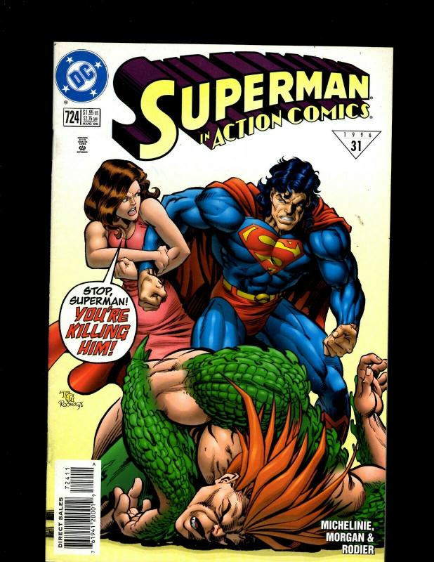 12 Comics Action Comics 571 586 655 656 686 724 725 Annual 4 5 Origin 3 ...