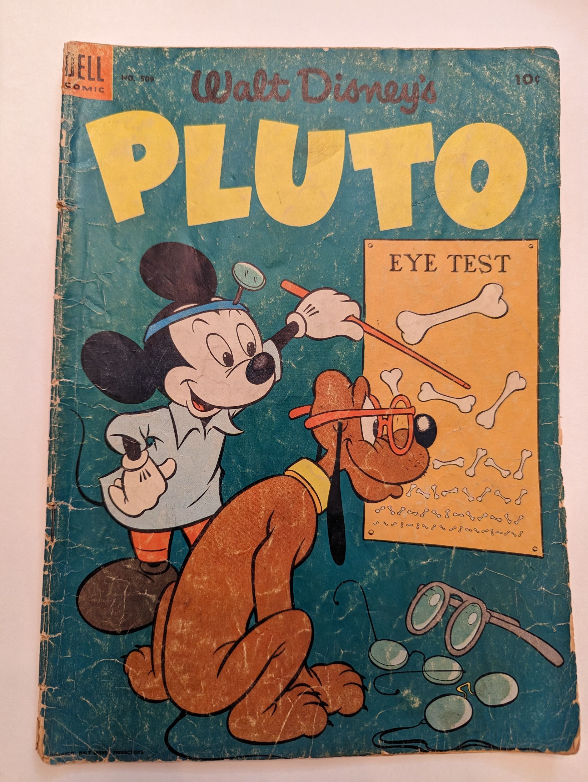 Four Color #509 (1953) Walt Disney's Pluto | Comic Books - Golden Age ...