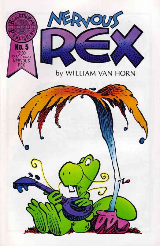 Nervous Rex #5 FN ; Blackthorne | William Van Horn Dinosaur | Comic ...