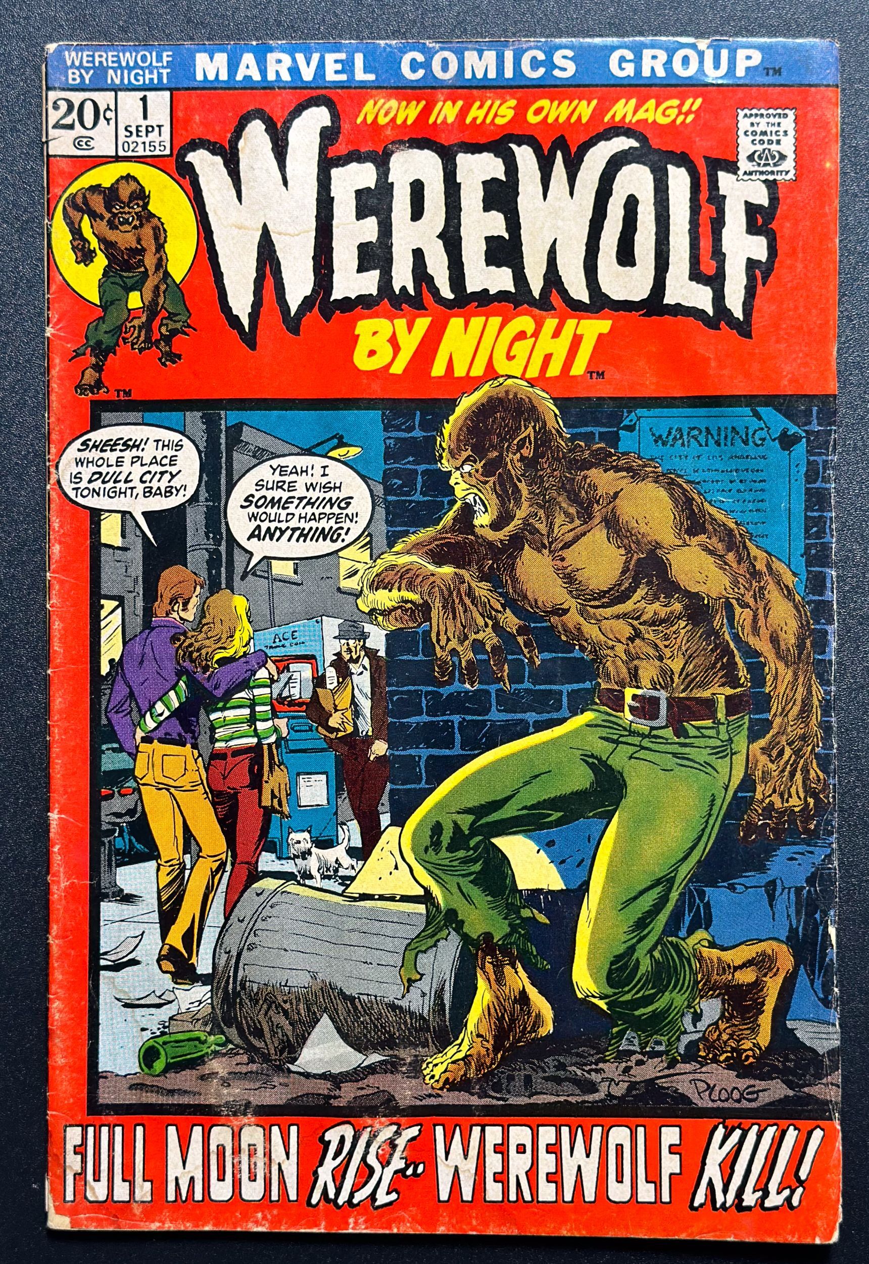 Werewolf by Night #1 (1972) 1st Werewold by Night Solo - GD/VG | Comic ...